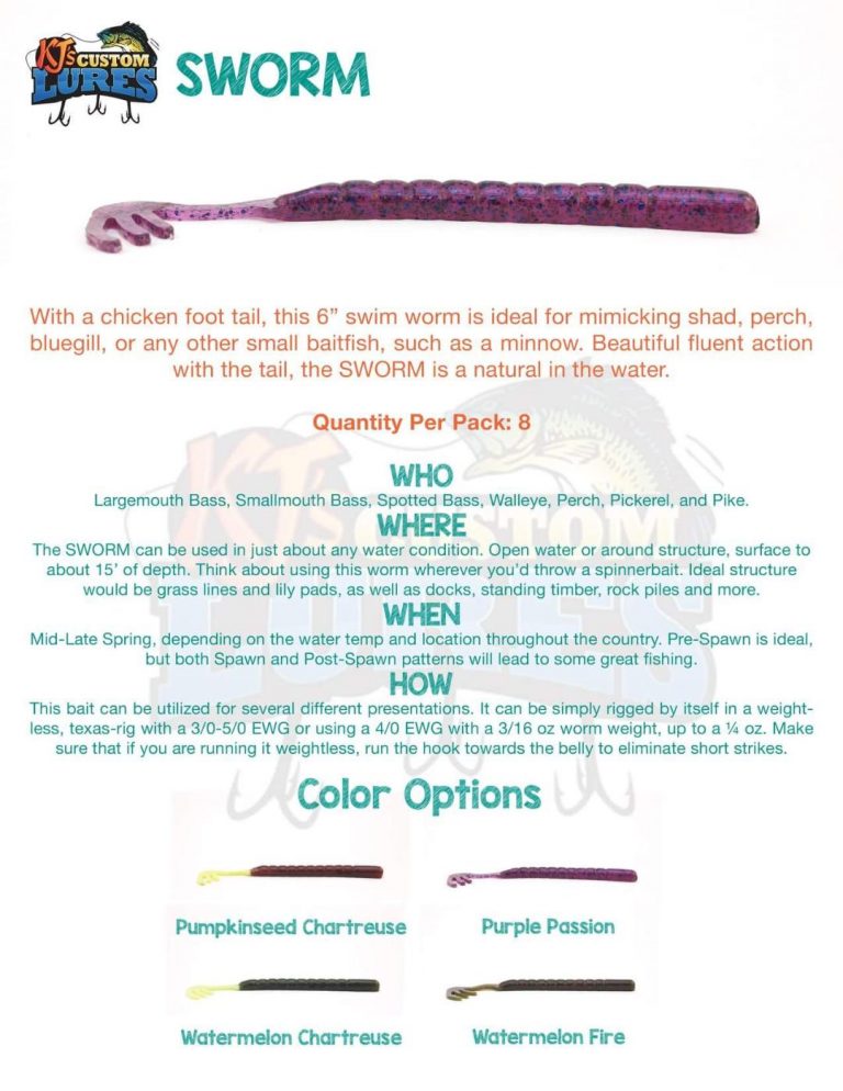 SWorm - Tear Em Up Fishing